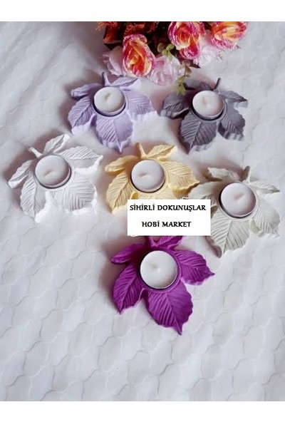 Si̇hi̇rli̇ Kokulu Taş - Yaprak Mumluk