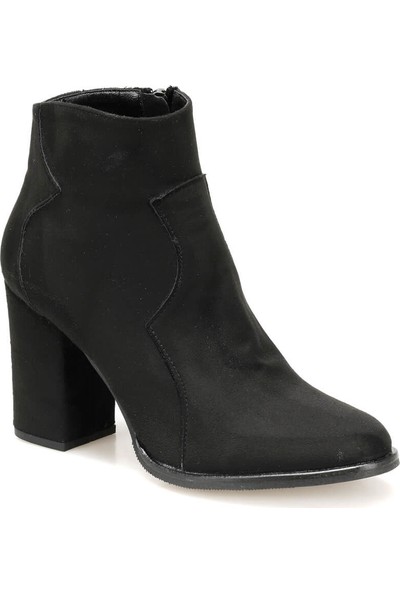 Butigo Muller85Z Süet Siyah Kadın Bot