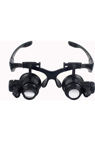 Makroptik Yüksek Büyütmeli Gözlük Tipi Büyüteç