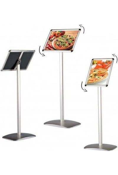 Kıraç Ayakli Alüminyum Yönlendirme Menü Panosu A3(30X42) Kıraç Ayakli Alüminyum Yönlendirme Menü Panosu A3(30X42)