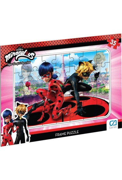 Ca Games 35 Parça Miraculous Frame Puzzle - 5020