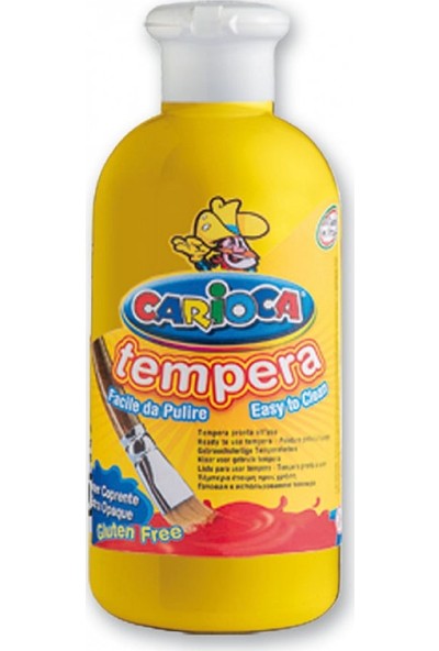 Carioca Tempera Suluboya Süper Yikanabilir Sari 250 Ml. Carioca Tempera Suluboya Süper Yikanabilir Sari 250 Ml.