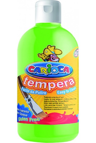 Carioca Tempera Suluboya Süper Yikanabilir Yeşil 250 Ml.