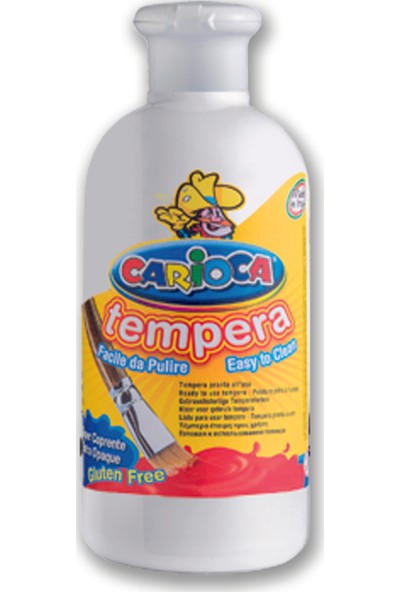 Carioca Tempera Suluboya Süper Yikanabilir Beyaz 500 Ml. Carioca Tempera Suluboya Süper Yikanabilir Beyaz 500 Ml.