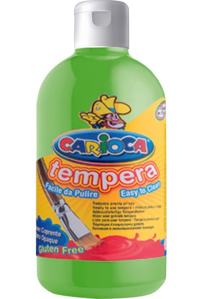 Carioca Tempera Suluboya Süper Yikanabilir Açik Yeşil 500 Ml.