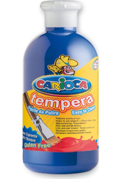 Carioca Tempera Suluboya Süper Yikanabilir Koyu Mavi 500 Ml.