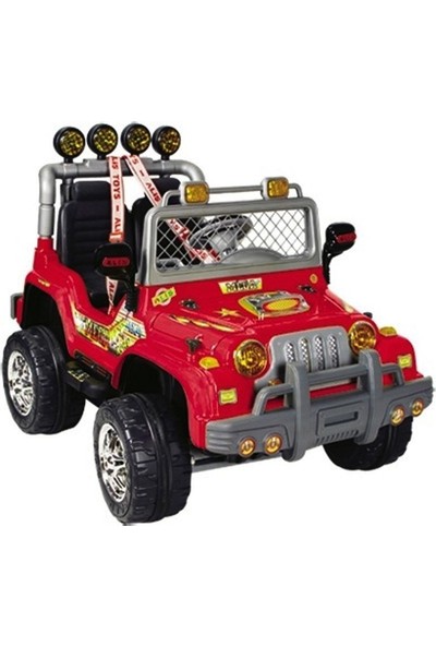 Aliş Akülü Mega Off Road Turbo Jeep (504)
