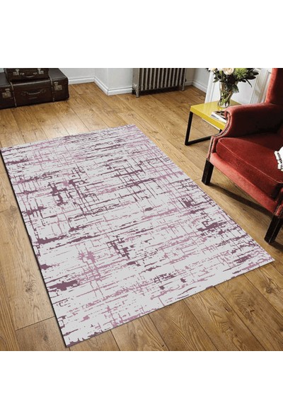 Dijital Baskılı Lastikli Halı Örtüsü Vintage VN16