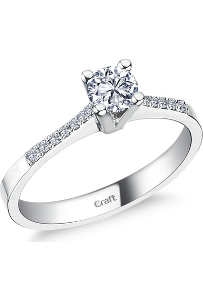 Craft Pırlanta 0,40 Karat Tektaş Pırlanta Yüzük