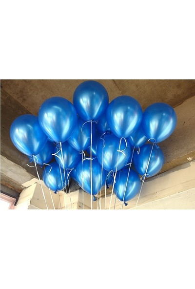 Parti Dolabı 20 Adet Metalik Parlak Koyu Mavi(Lacivert) Balon Helyumla Uçan Parti Dolabı 20 Adet Metalik Parlak Koyu Mavi(Lacivert) Balon Helyumla Uçan