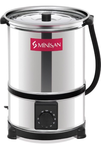 Minisan Ultra 4 Pervaneli Yayık Ayran Tereyağı Makinesi 25LT Minisan Ultra 4 Pervaneli Yayık Ayran Tereyağı Makinesi 25LT