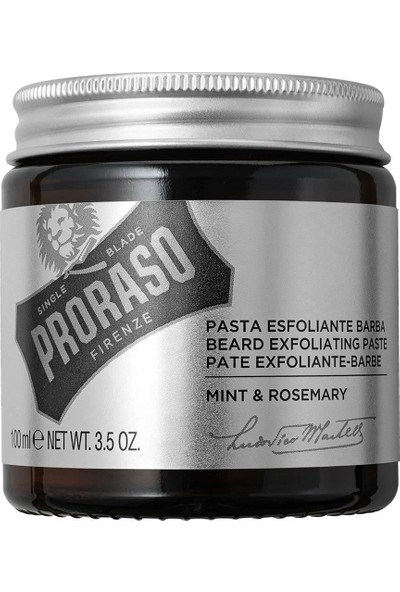 Proraso Beard Exfoliating Paste Sakal Peeling 100 ml