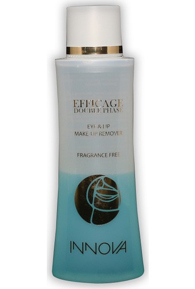 Innova Efficage Double Phase - Kalıcı Ruj ve Makyaj Ürünleri Temizleme Suyu 150 ml Innova Efficage Double Phase - Kalıcı Ruj ve Makyaj Ürünleri Temizleme Suyu 150 ml