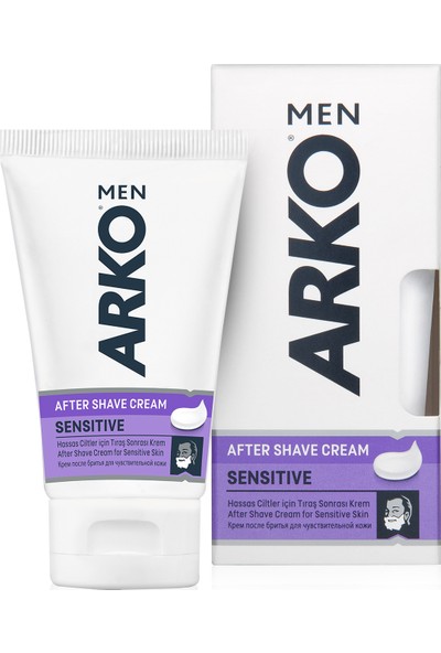 Arko Men Tıraş Sonrası Krem Sensitive 50 Ml Arko Men Tıraş Sonrası Krem Sensitive 50 Ml