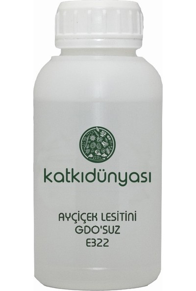 Katkı Dünyası Ayçiçek Lesitini (GDO'suz) E322 250 gr