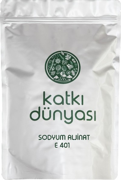 Katkı Dünyası Sodyum Aljinat E401 100 gr