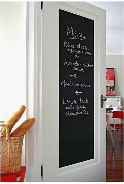 Dizayn Hediye Kara Tahta Sticker Rulo Yazı Tahtası Dizayn Hediye Kara Tahta Sticker Rulo Yazı Tahtası