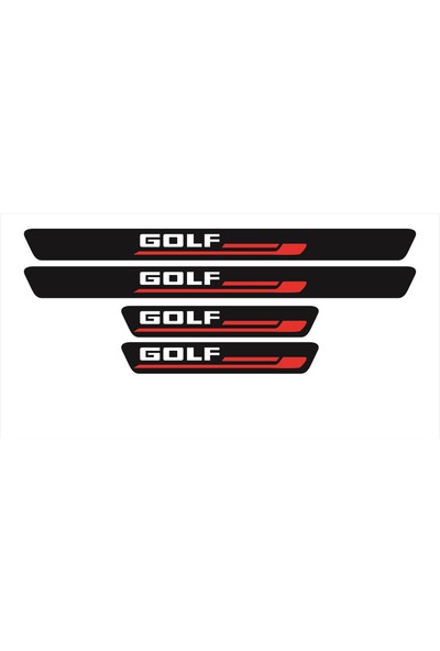 Ömr Dizayn Hediye Golf Kapı Eşiği 4 Lü Aksesuar