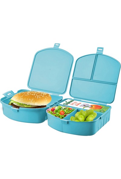 Tropicana Beslenme Kabı Öğrenci Beslenme Kutusu > Turkuaz