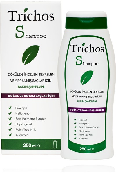 Trichos Shampoo 250 Ml Bakım Şampuanı (Saç Dökülmesi İçin)