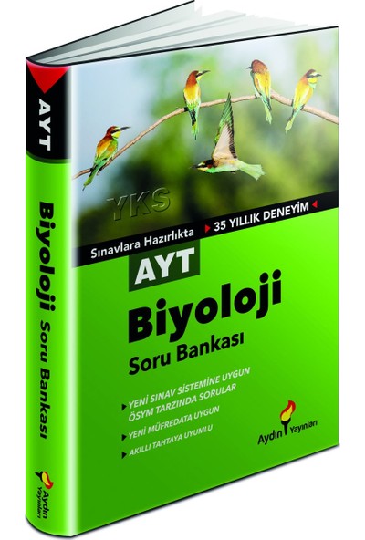 Aydın Yayınları AYT Biyoloji Soru Bankası