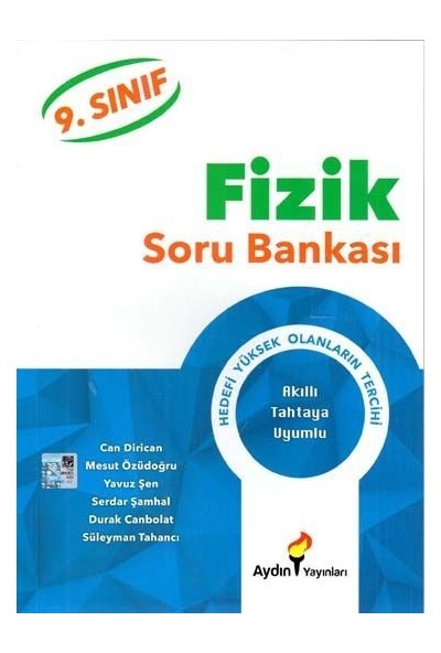 Aydın Yayınları 9.Sınıf Fizik Soru Bankası