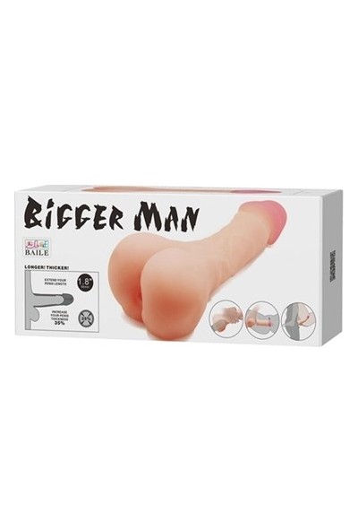 Bigger Man Yeni Nesil Ultra Realistik Vibratör,Mastürbatör,Penis kılıfı Bigger Man Yeni Nesil Ultra Realistik Vibratör,Mastürbatör,Penis kılıfı