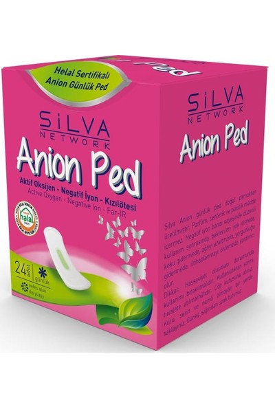 Silva Anion Günlük Ped 24 Adet