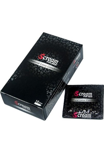 Scream 12´li Klasik Prezervatif
