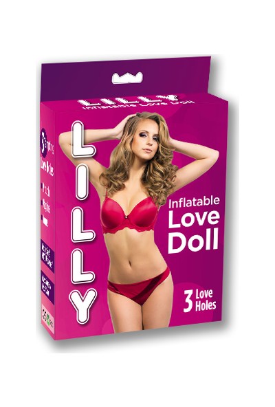 Lilly Love Doll 3 İşlevli Şişme Bebek