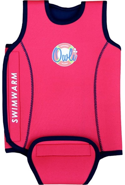 Owli Swimwarm Üşütmeyen Bebek Mayosu Kırmızı