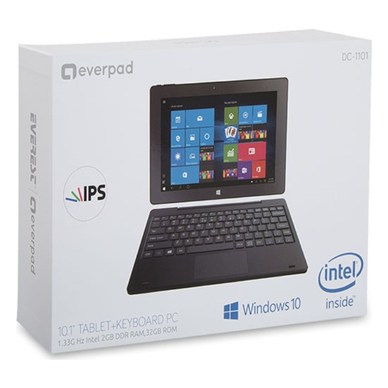 Everest Everpad DC-1101 32GB 10.1" Klavyeli Tablet Siyah Fiyatı