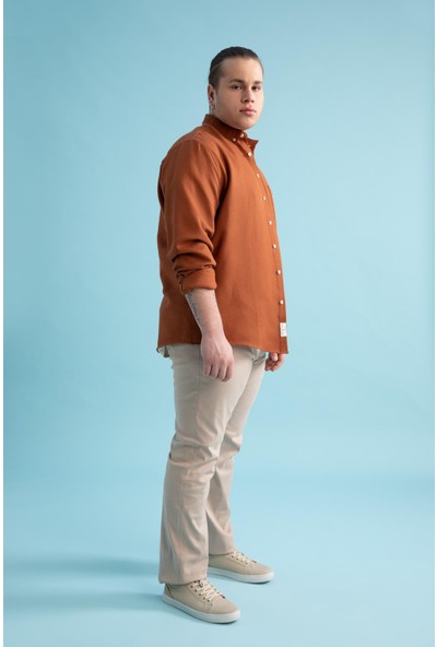 DeFacto Regular Fit Chino Pantolon T1052AZ22SP DeFacto Regular Fit Chino Pantolon T1052AZ22SP