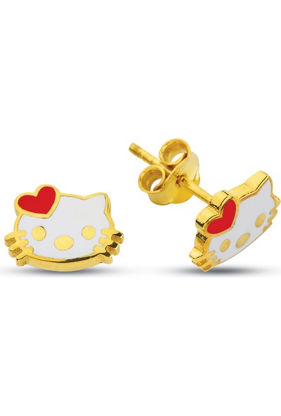 Acestes Design 925 Ayar Gümüş Sevimli Şeker Mini Lazer Mineli Hello Kitty Kız Çocuk Çivi Gümüş Küpe Acestes Design 925 Ayar Gümüş Sevimli Şeker Mini Lazer Mineli Hello Kitty Kız Çocuk Çivi Gümüş Küpe