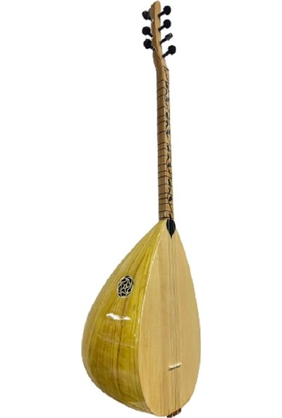 Kısa Sap Bağlama Dut Ağacı Kaliteli Işlemeli