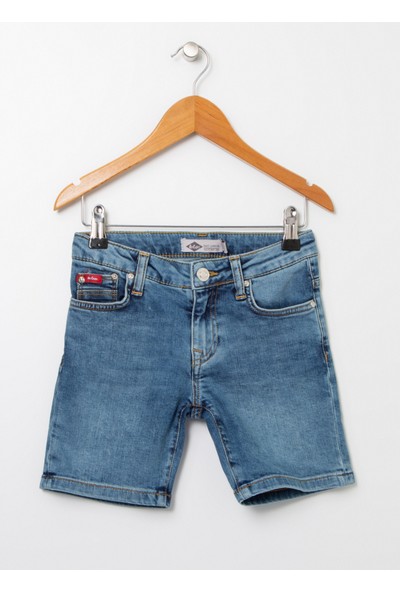 Lee Cooper Denim Şort, 8 Yaş, Mavi