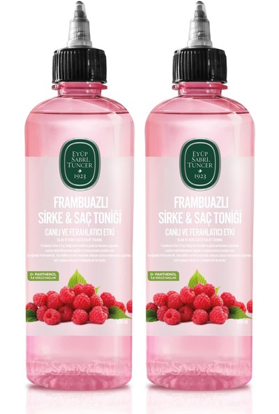 Eyüp Sabri Tuncer Frambuazlı Sirke & Saç Toniği 500ML 2'li Set