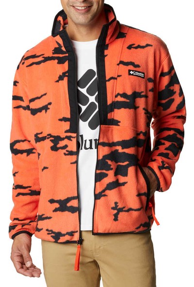 Columbia Field Roc Backbowl Erkek Tam Fermuarlı Polar Üst