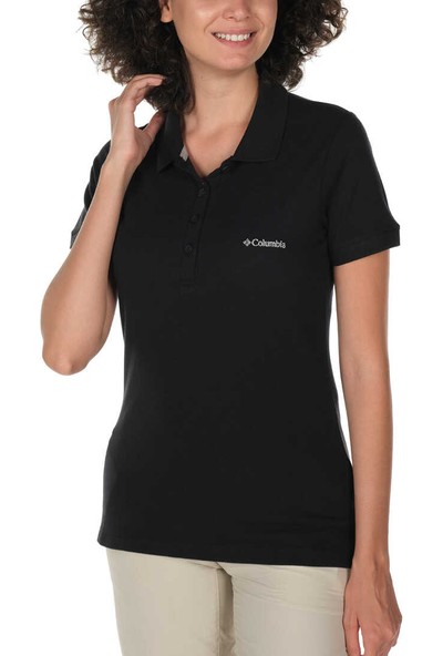 Columbia W Cascade Range Solid Polo Kadın T-Shirt CS0087 Columbia W Cascade Range Solid Polo Kadın T-Shirt CS0087