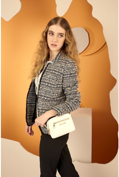 Pierre Cardin Beyaz Kadın Çapraz Çanta 05PO22Y1566-1 P By
