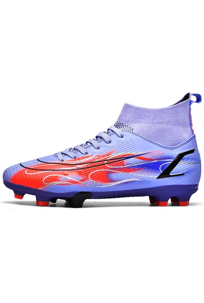 Karin Erkek Futbol Ayakkabısı - Mor (Yurt Dışından)