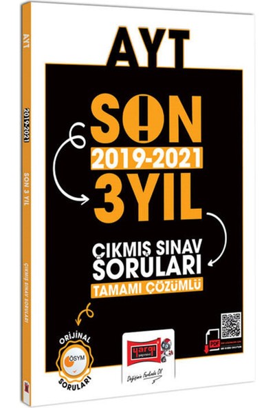 Yargı Yayınevi AYT Son 3 Yıl (2019-2021) Tamamı Çözümlü Çıkmış Sorular Yargı Yayınevi AYT Son 3 Yıl (2019-2021) Tamamı Çözümlü Çıkmış Sorular