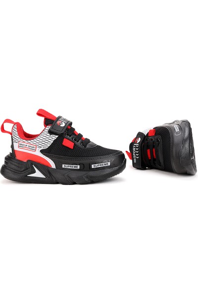 Kiko Kids Mncp 019 Cırtlı Günlük Erkek Çocuk Spor Ayakkabı