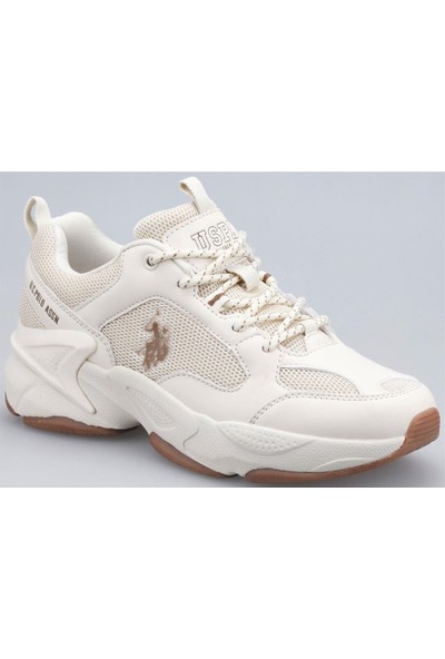 U.s. Polo Assn. 101081720 Maybe Bej Kadın Spor Ayakkabı