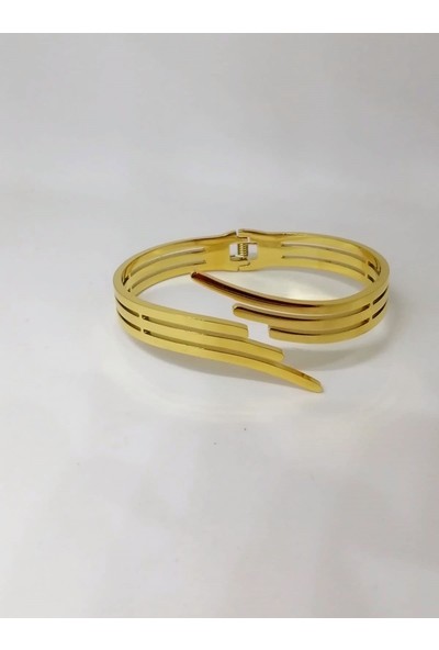 Eke Butik Dalgalı Çelik Kelepçe