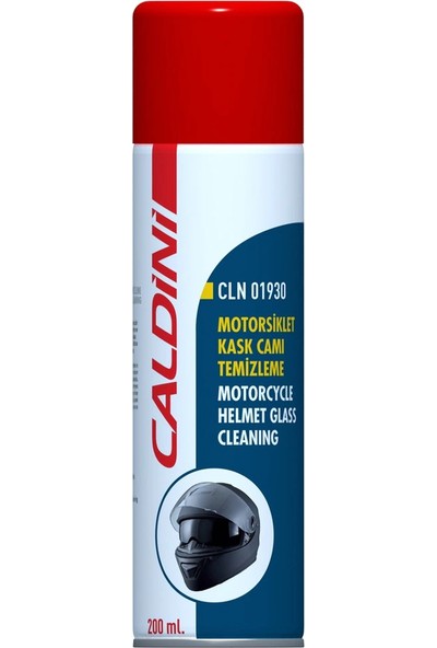 Caldini Motosiklet Kask Camı Temizleme Sprey 200 ml Caldini Motosiklet Kask Camı Temizleme Sprey 200 ml