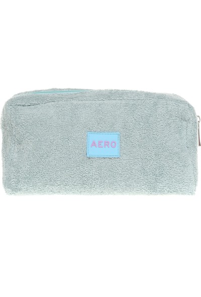 Aeropostale Lovet Turkuaz Makyaj Çantası