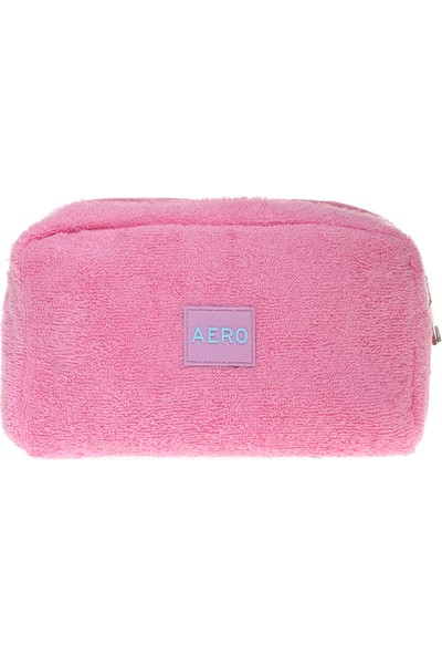 Aeropostale Lovet Pembe Makyaj Çantası