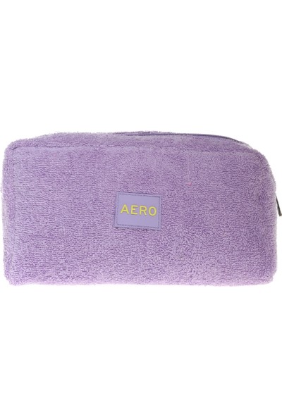 Aeropostale Lovet Lila Makyaj Çantası