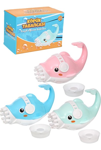 Kahraman Oyuncak 02607 Pilli Kutuda Balık Köpük Tabancası Kahraman Oyuncak 02607 Pilli Kutuda Balık Köpük Tabancası